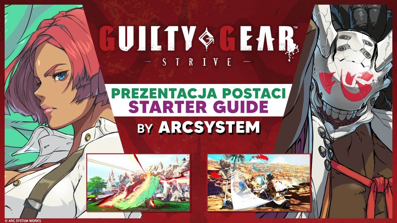 Starter Guide Wszystkich Postaci Guilty Gear Strive Beta Youtube