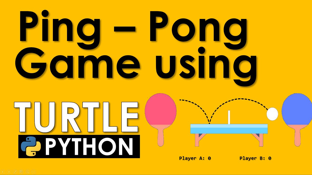 Pong Game Python Turtle At Makayla Moffatt Blog