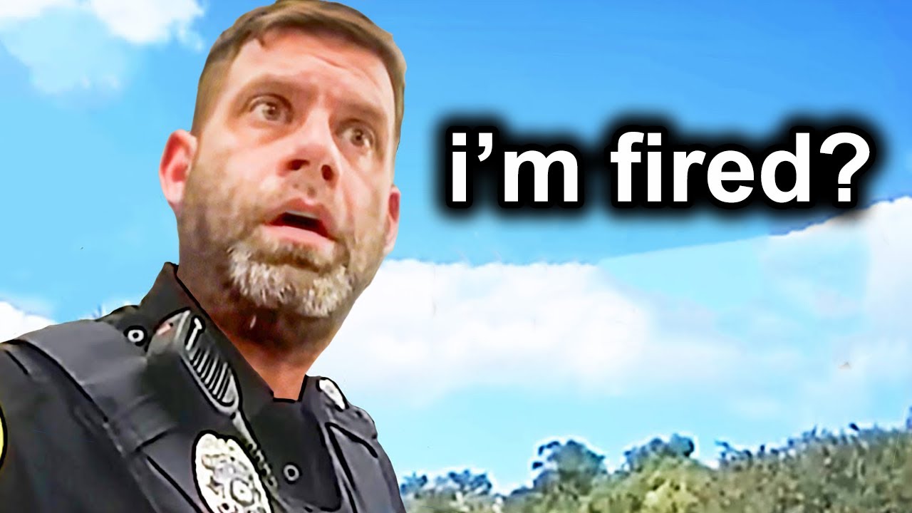 When Dumb Cops Realize They Ve Been Caught Youtube