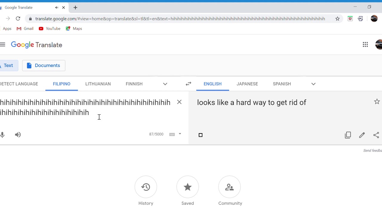 Google Translate Goes Nuts Youtube