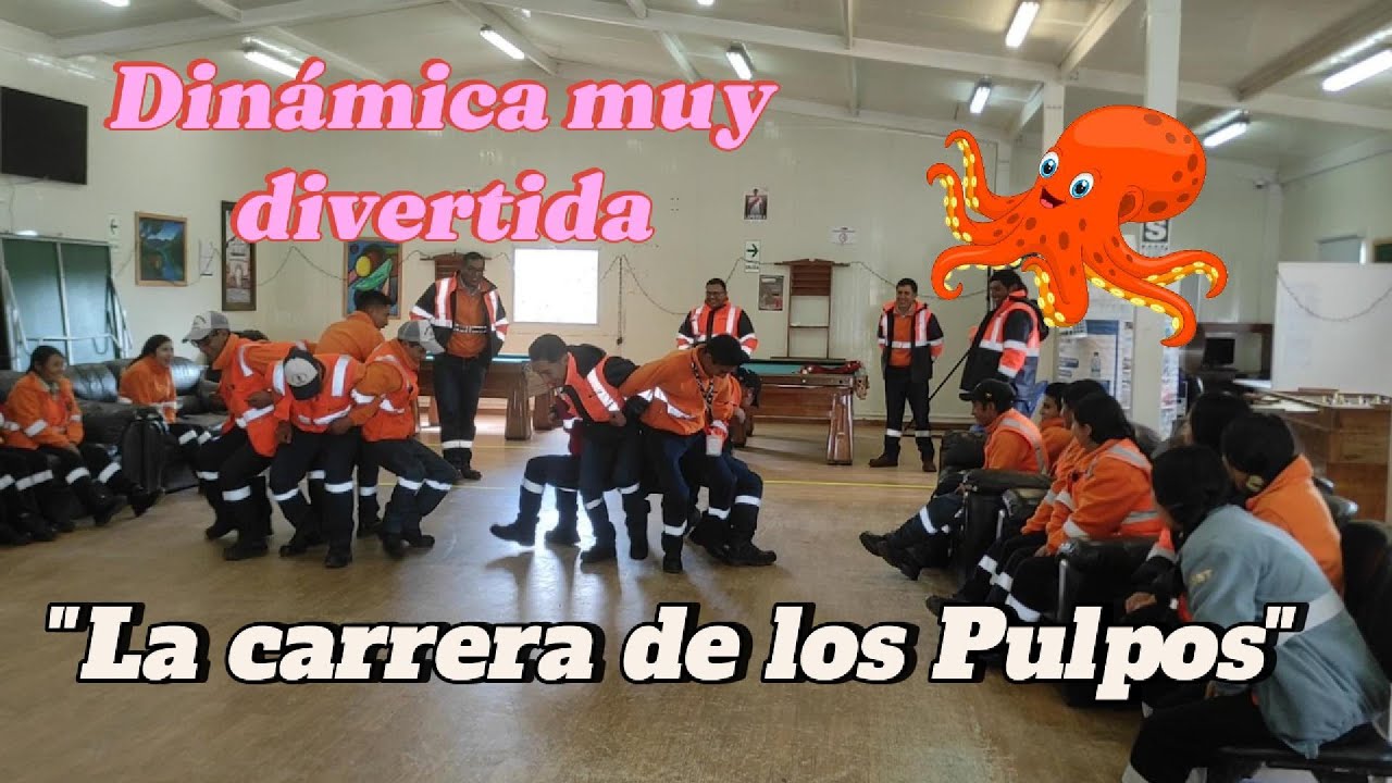 Dinámica La Carrera De Los Pulpos Practícalo Te Divertirás A Fullll