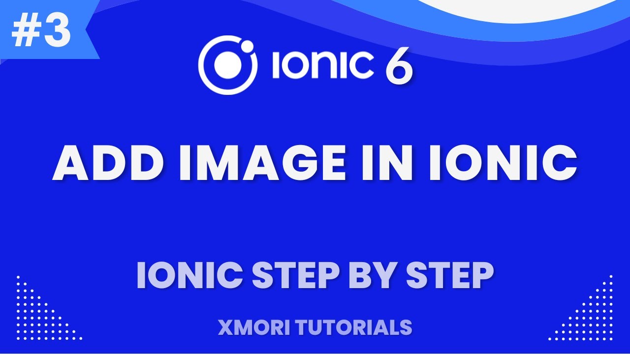 How To Add Image In Ionic Add Logo In Ionic Ionic 6 Step By Step 3