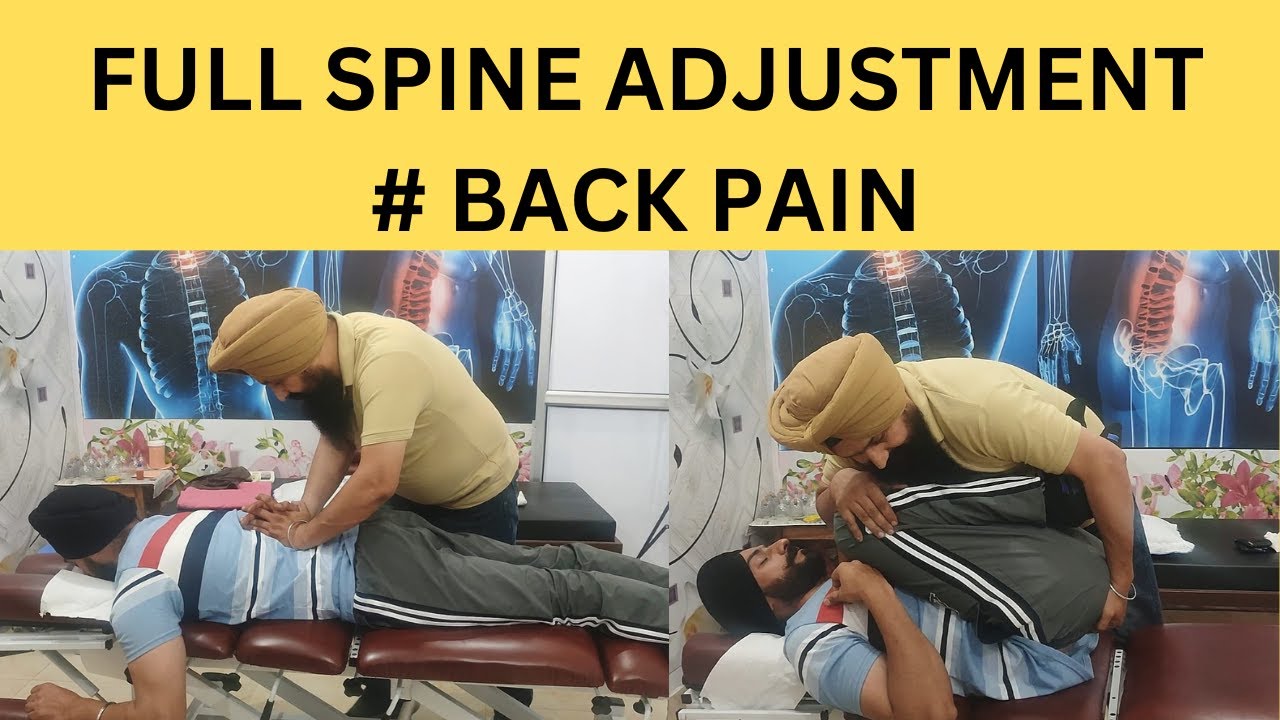 Full Spine Adjustment Back Pain Youtube