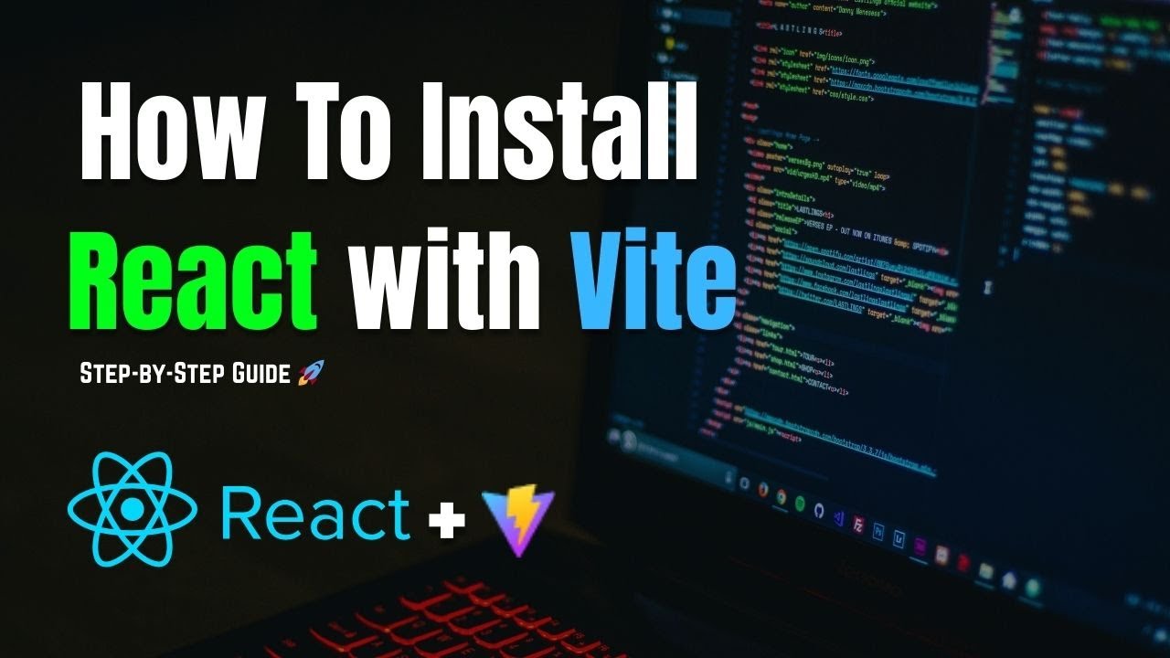 How To Install React With Vite Step By Step Guide Youtube