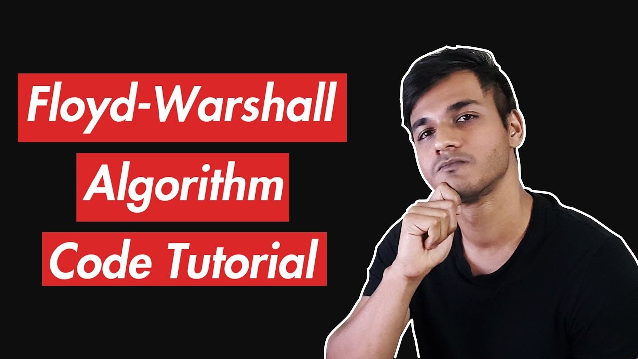 Floyd Warshall Algorithm Code Tutorial Youtube