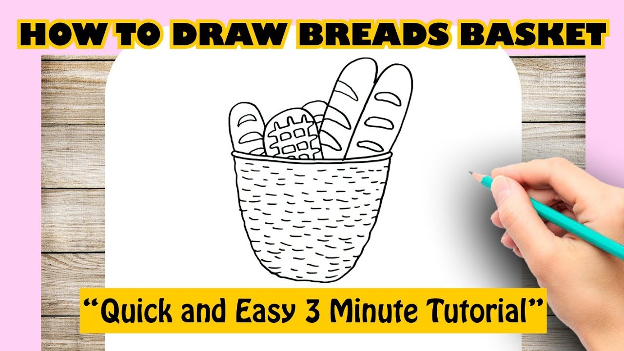 How To Draw Breads Basket Easy True And False Drawing Youtube