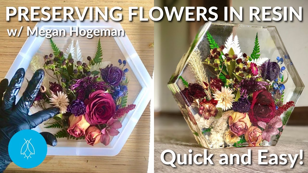 Preserving Flowers In Epoxy Resin Easy Diy Guide Youtube