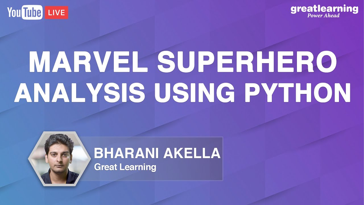 Marvel Superhero Analysis Using Python Python Project Great