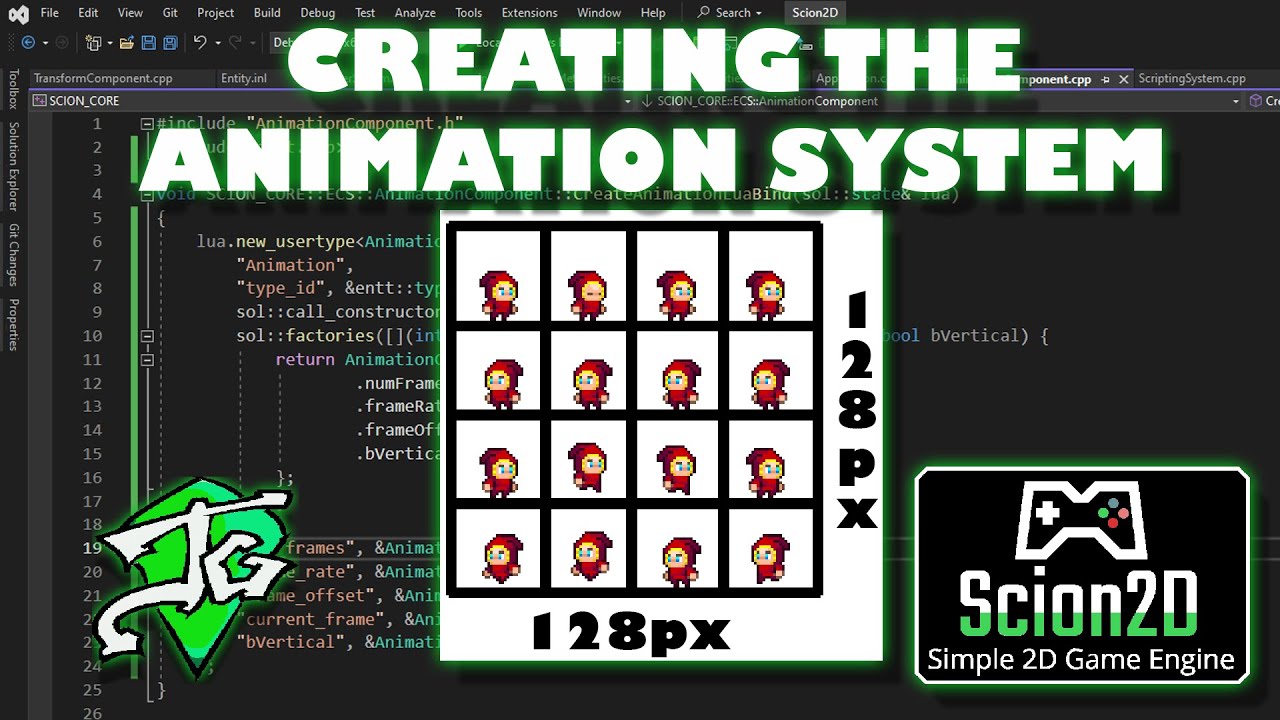 Game Engine Ep 20 Creating The Animation System Youtube