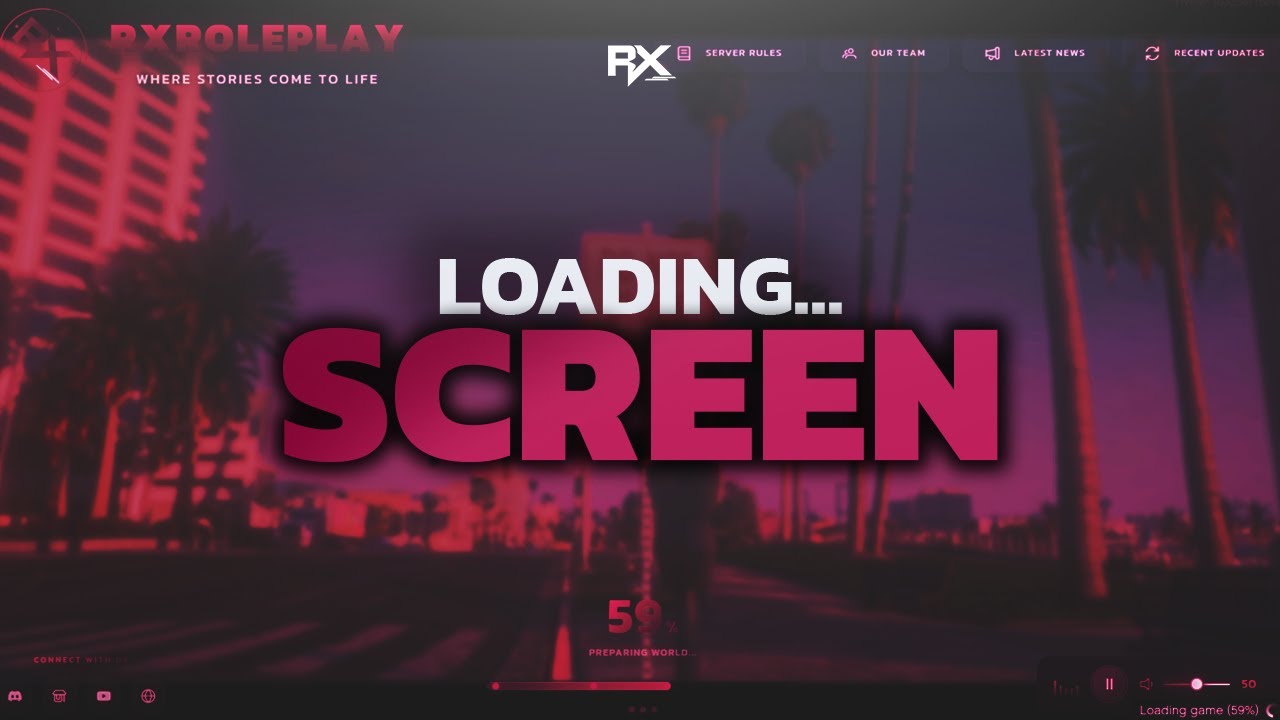 Loading Screen Fivem Script Youtube