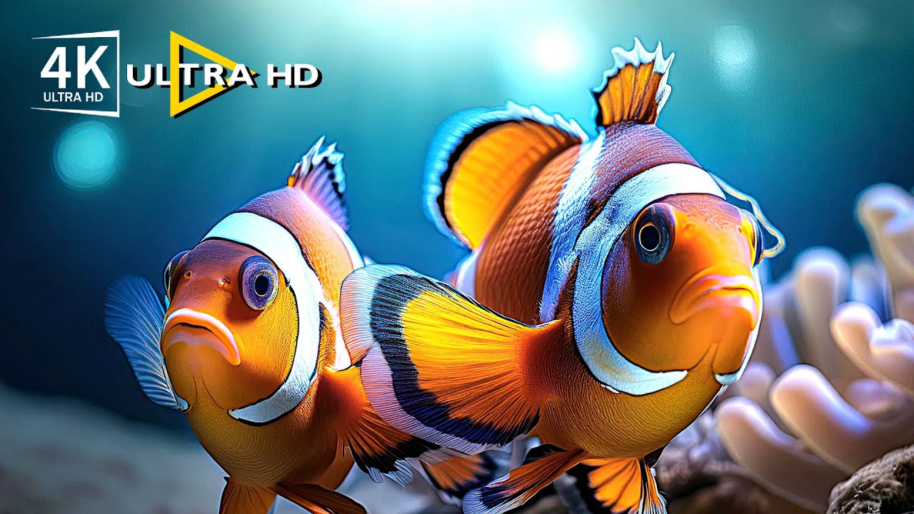 An Amazing Underwater World Awaits You Ocean Blue Sea 4k Vibrant