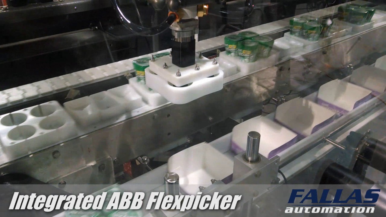 Fallas Integrated Abb Flexpicker Case Packer Youtube