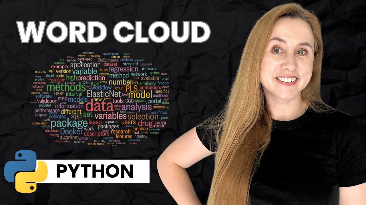 Word Cloud In Python Youtube