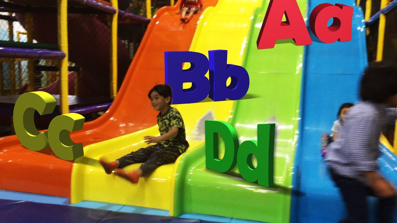 Fun Playing Playground Learning Abc Letter Alphabets Video For Children