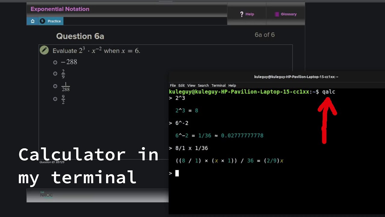 How I Do Math On Linux Youtube
