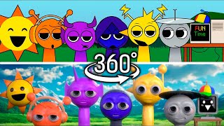 360 Vr Incredibox Sprunki Original Vs 3d Version Sprunki Incredibox