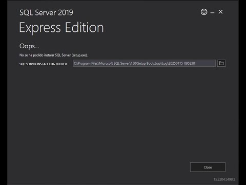 Sql Installation Error The System Cannot Find The Path Specified Youtube