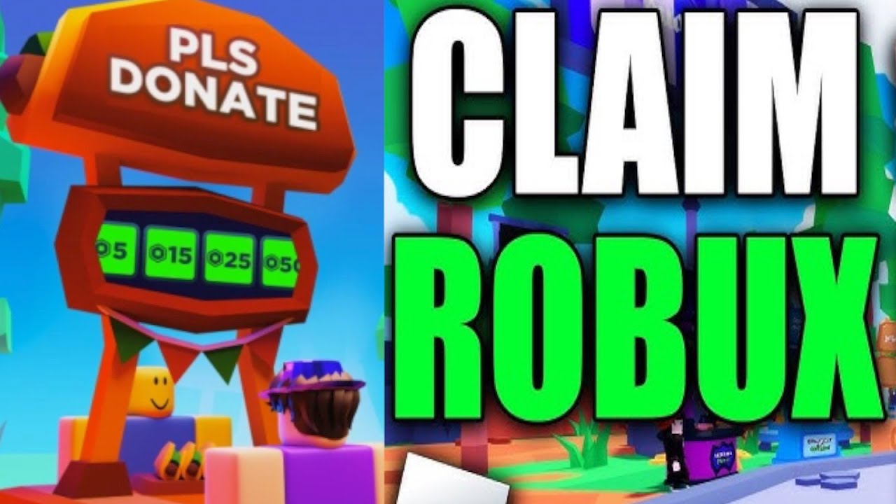 How To Claim Your Robux In Pls Donate On Roblox In 2025 Youtube