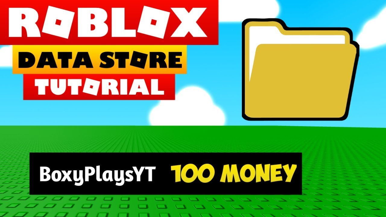 Roblox Studio Tutorial Data Store Youtube