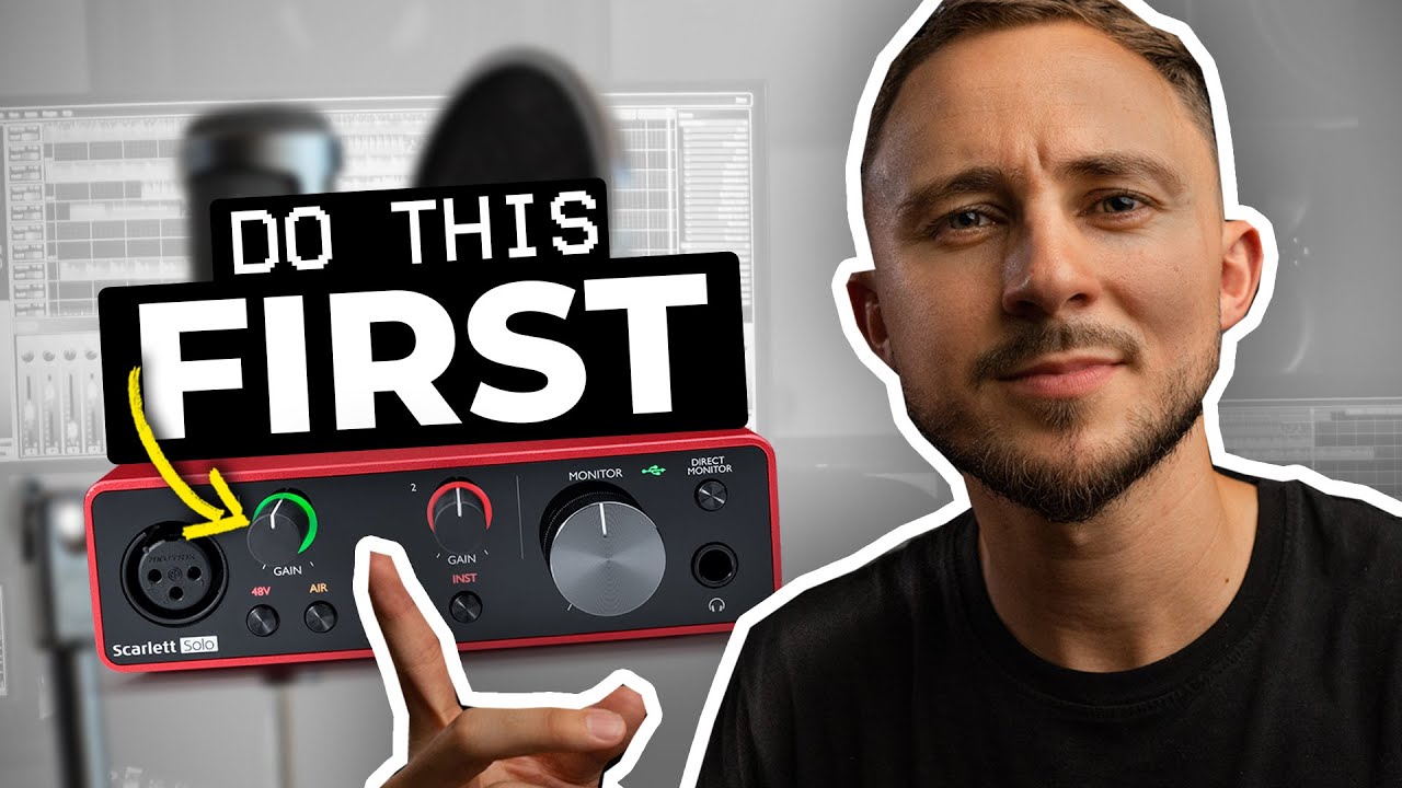 The 5 Best Vocal Home Recording Tips Youtube