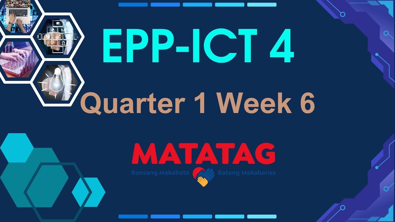 Matatag Epp 4 Quarter 1 Week 3