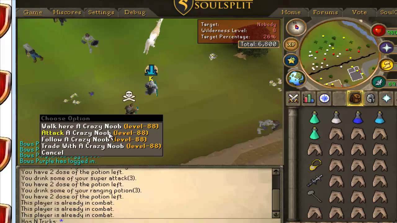 Soulsplit Rsps Pk Video 1 Ags Rampage Youtube