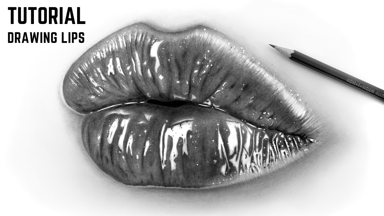 How To Draw Hyper Realistic Lips Step By Lipstutorial Org