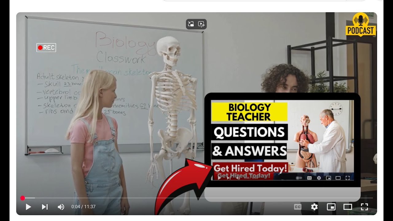 Biology Teacher Interview Questions And Answers How To Ace Your