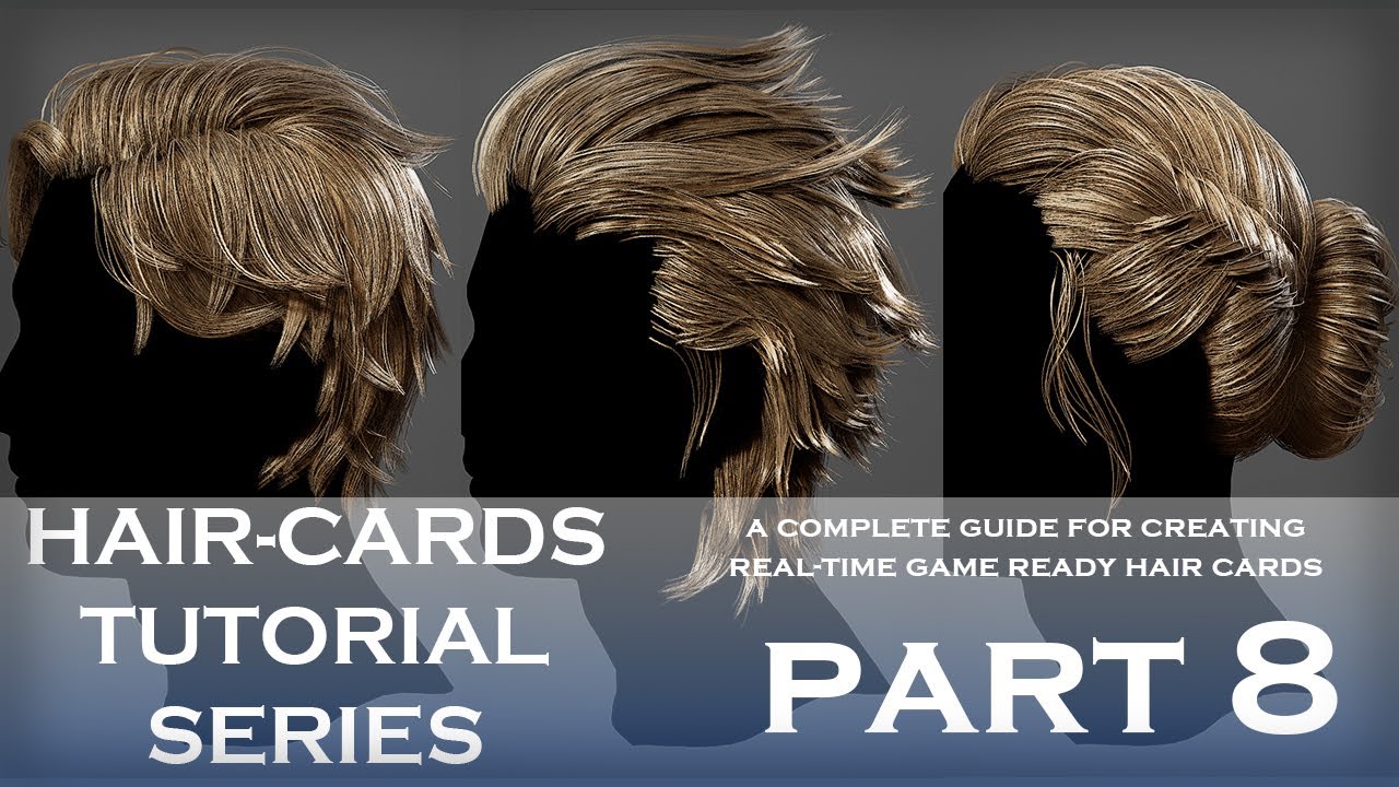Realtime Hair Cards Tutorial 08 Optimizationandpresentation Youtube