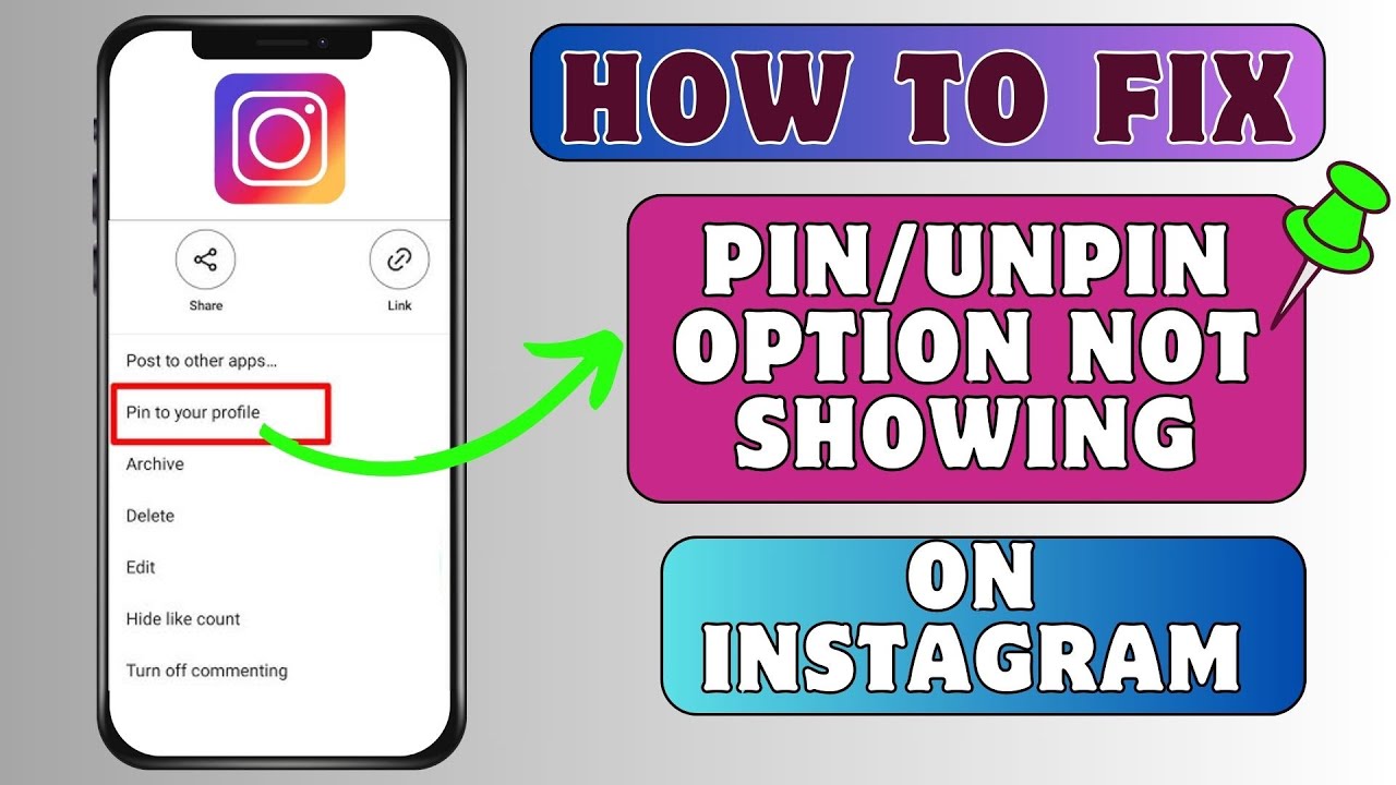 How To Pin Or Unpin Posts On Instagram Wvtc