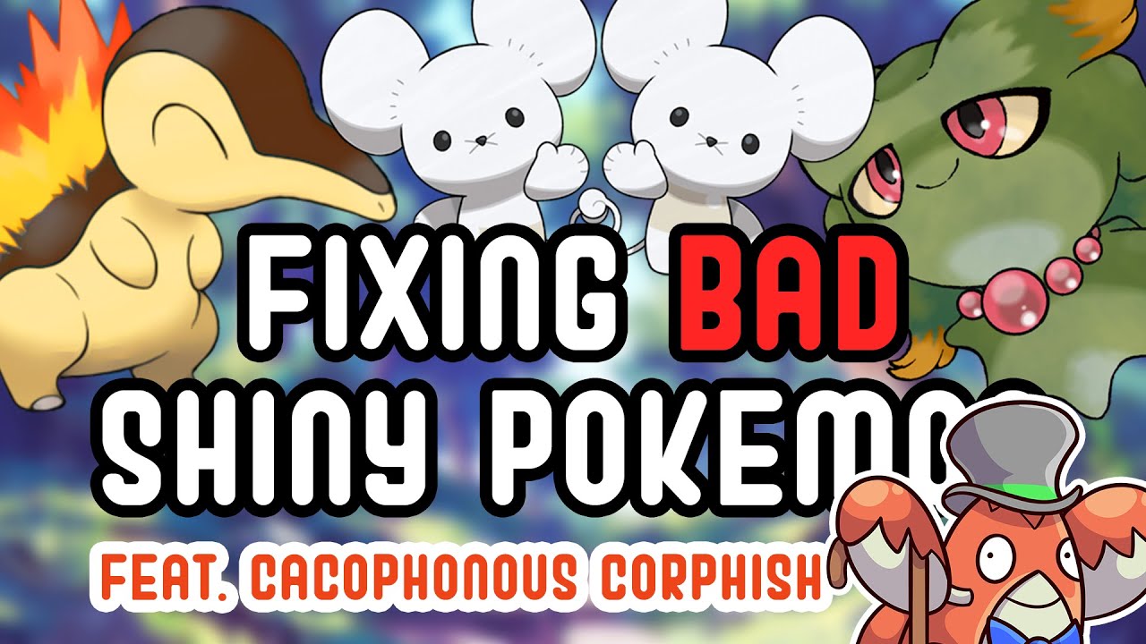 Fixing Bad Shiny Pokemon Feat Cacophonous Corphish Youtube