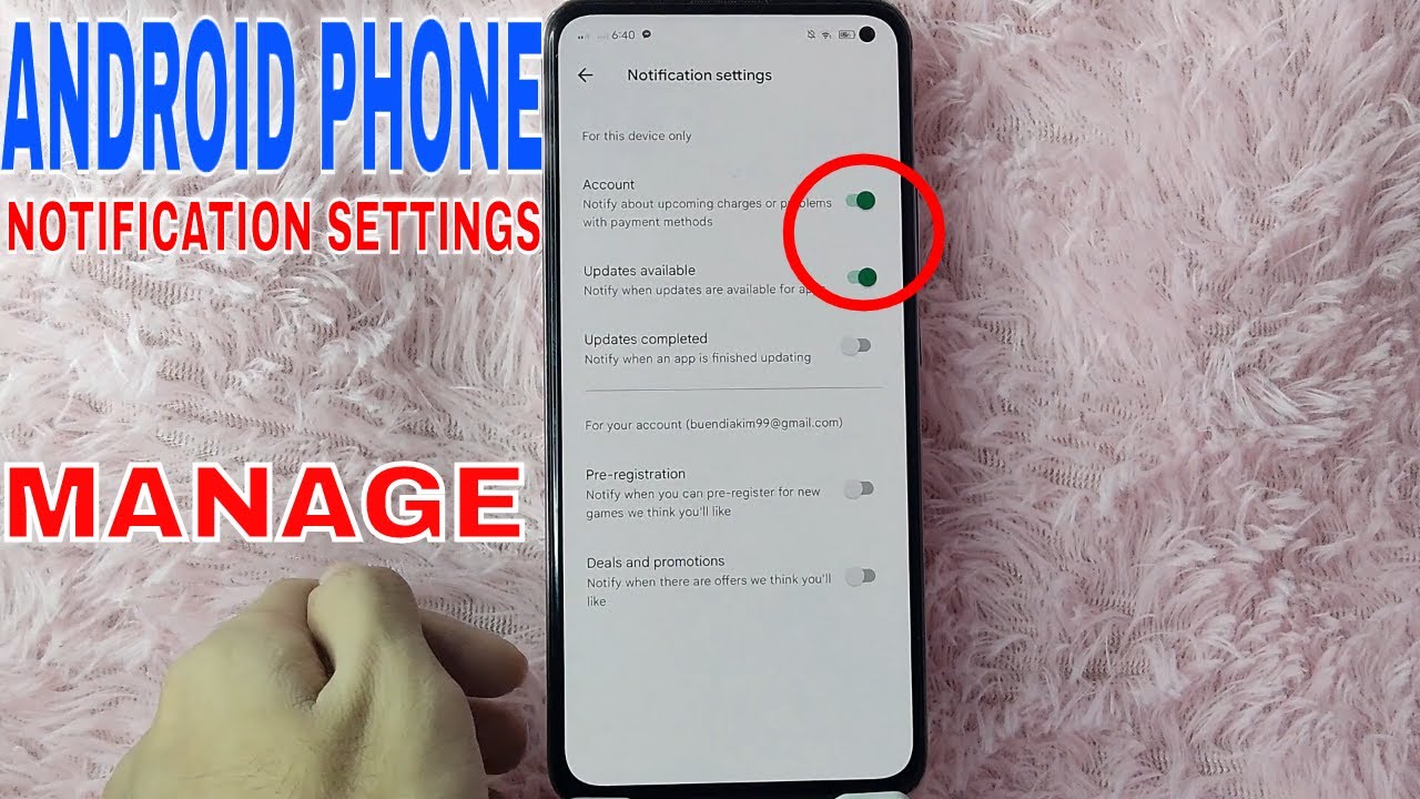 How To Manage Notification Settings On Android Phone рџ ґ Youtube
