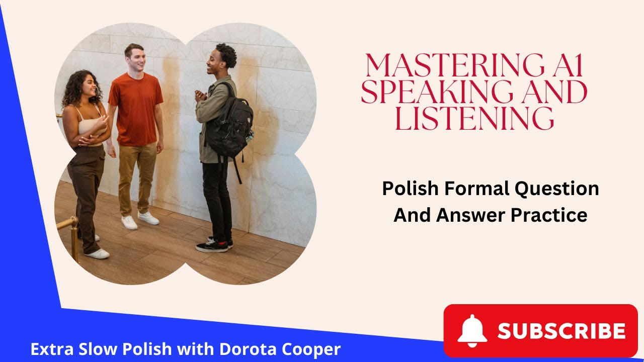 A1 Speaking And Listening Basic Responses Formal Statements And