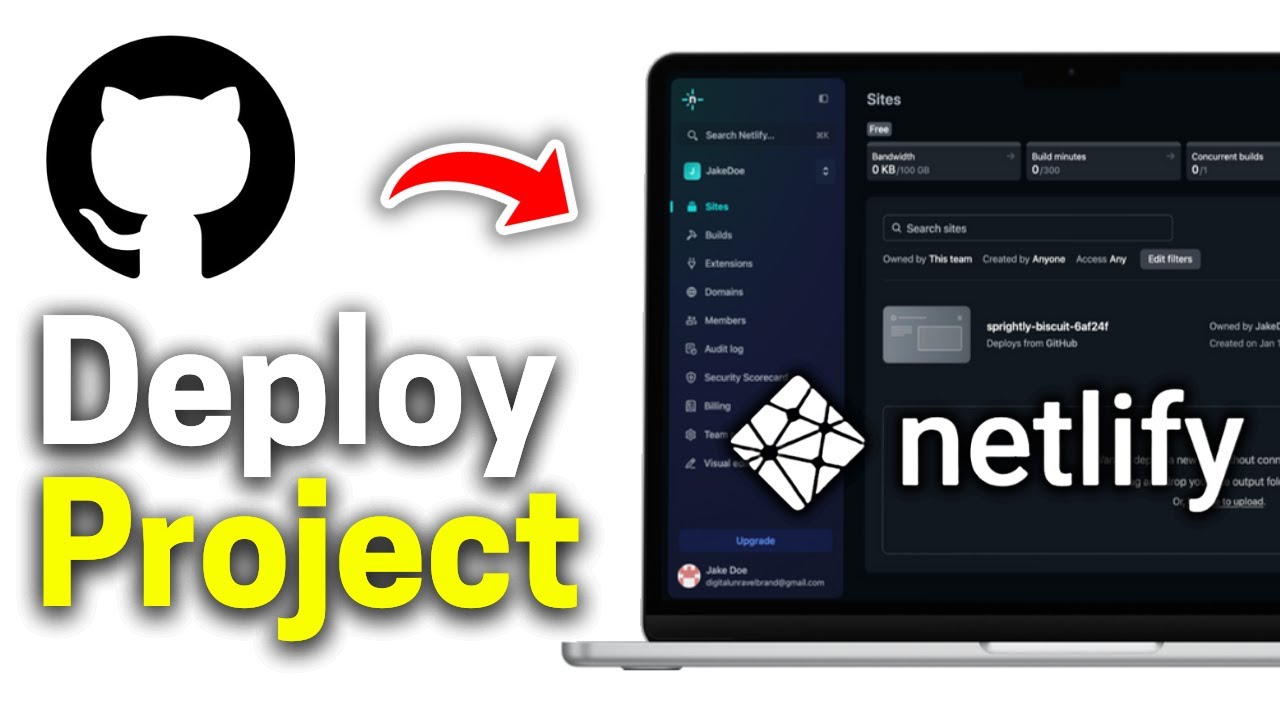 How To Deploy Github Project On Netlify 2025 Youtube
