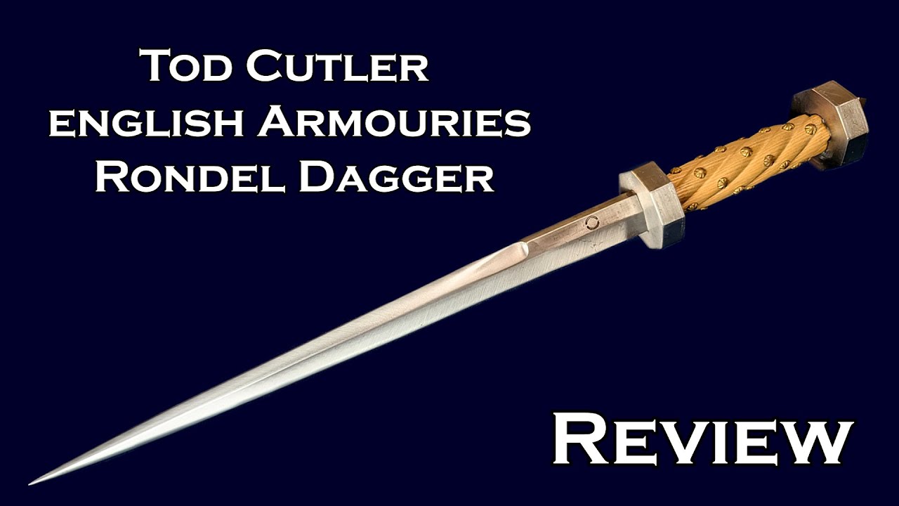 Tod Cutler 14th 15th Century English Armouries Medieval Rondel Dagger