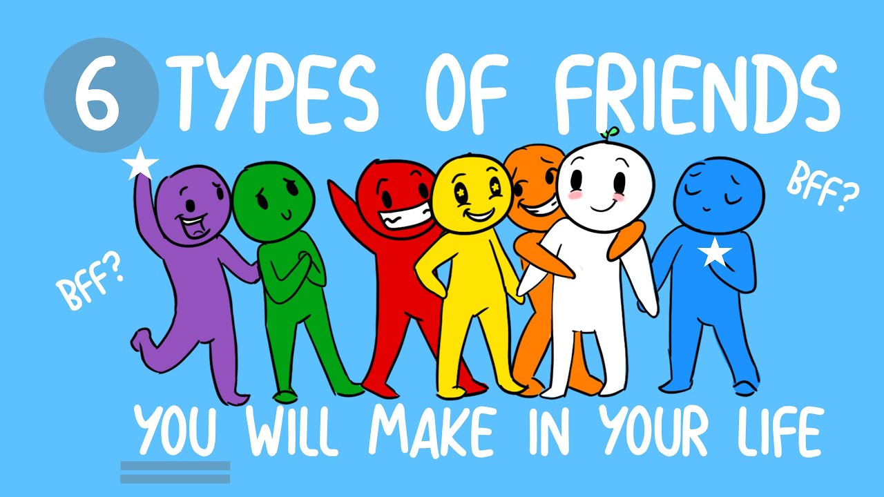 6 Types Of Best Friends You Will Make In Your Life Youtube