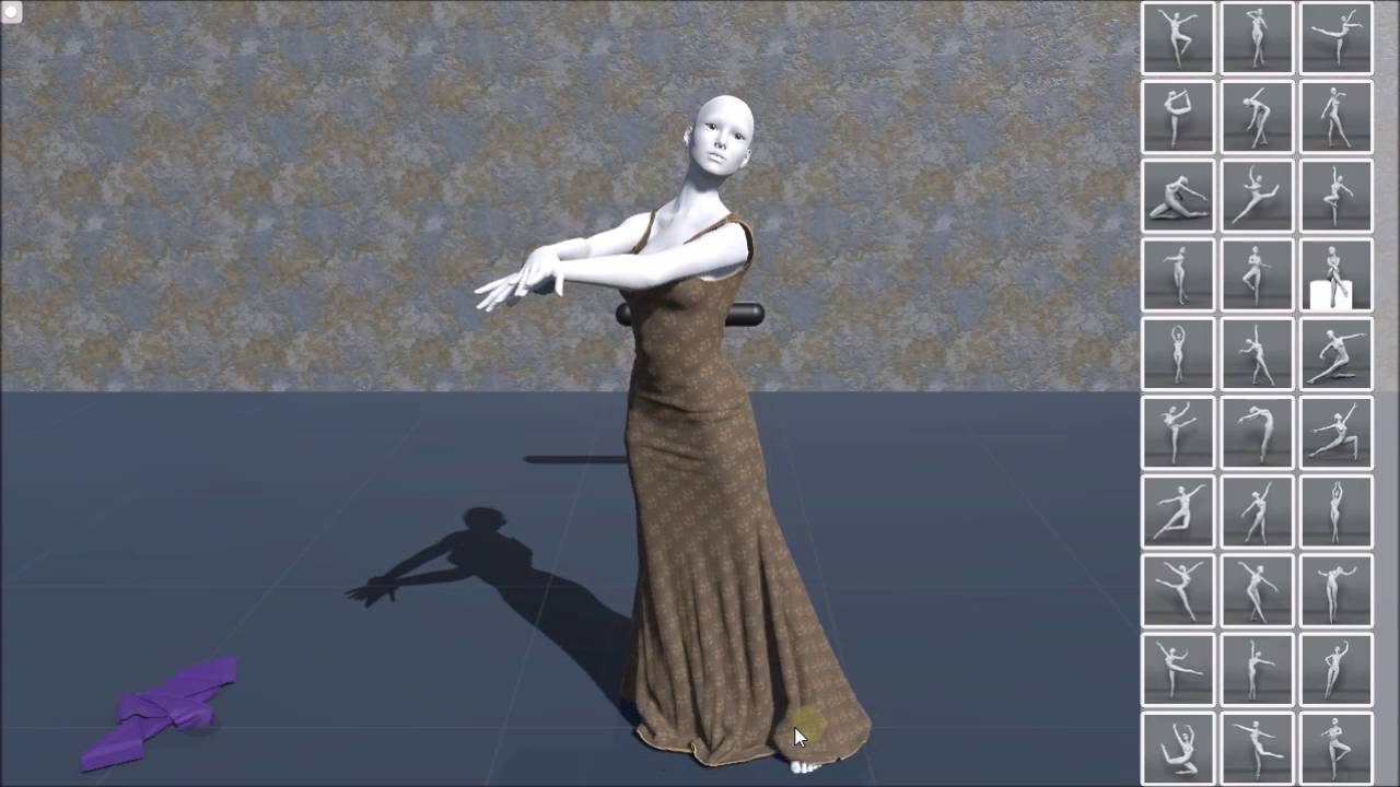 Interactive Cloth Simulation Youtube