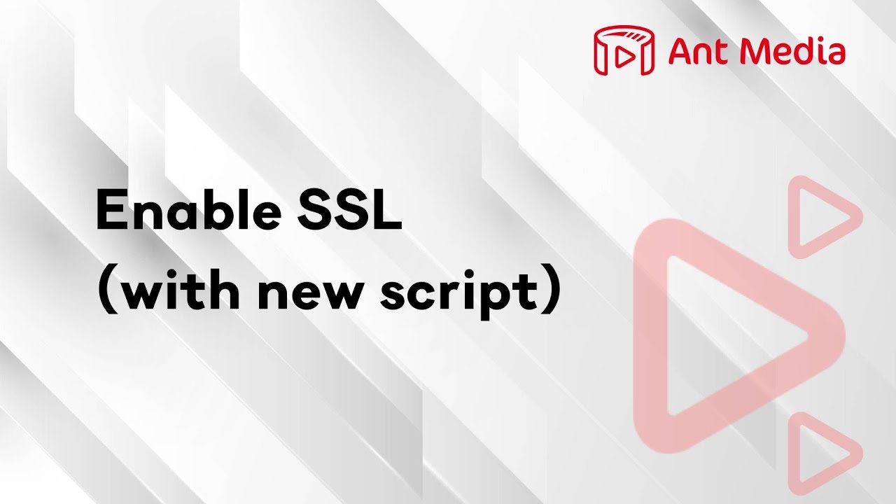 2 Enable Ssl With New Script Youtube
