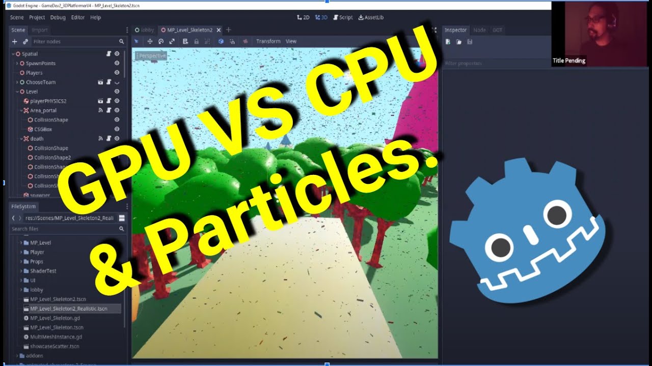 Ram Cpu Gpu Godot And Particles Youtube