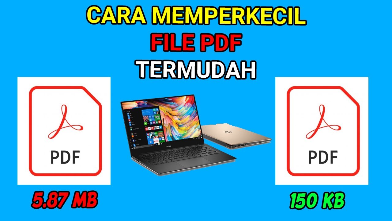 Cara Memperkecil Ukuran File Pdf Di Laptop 2025 Youtube