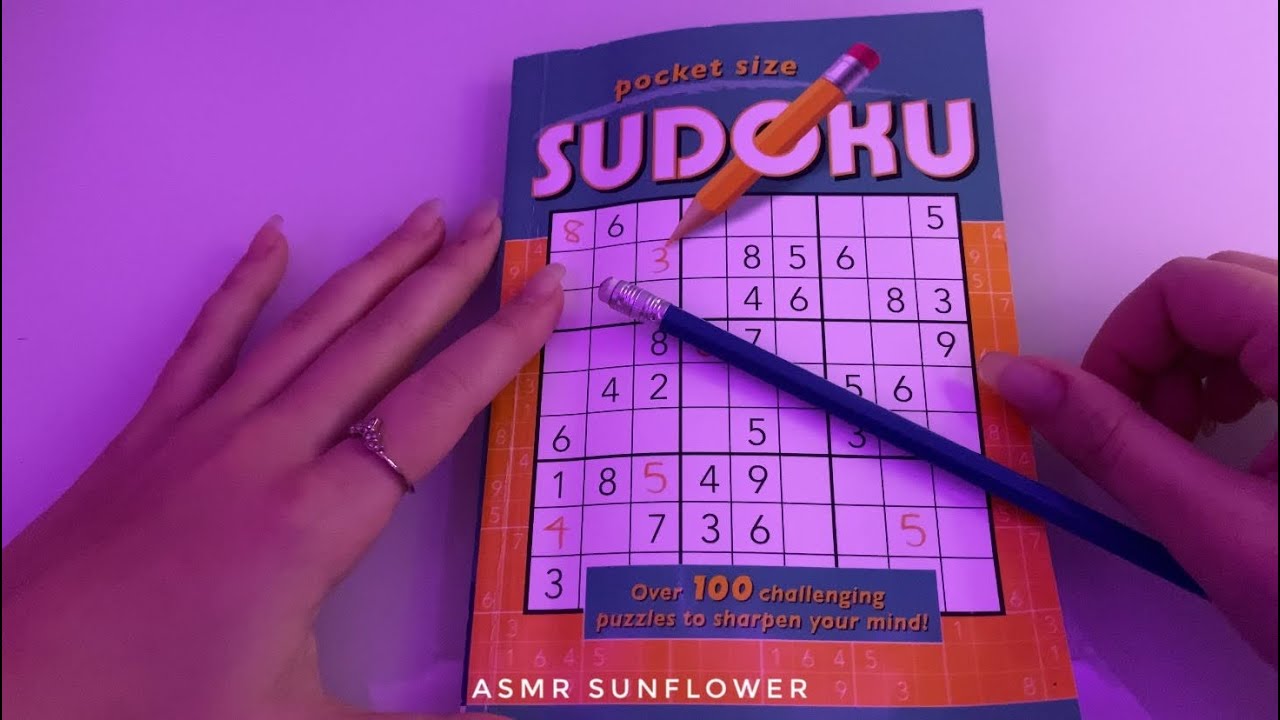 Asmr Sudoku Puzzle Youtube