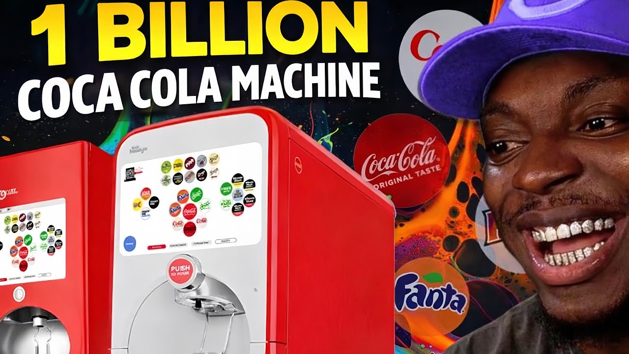 Tray Reacts To The 1 Billion Coca Cola Machine Youtube