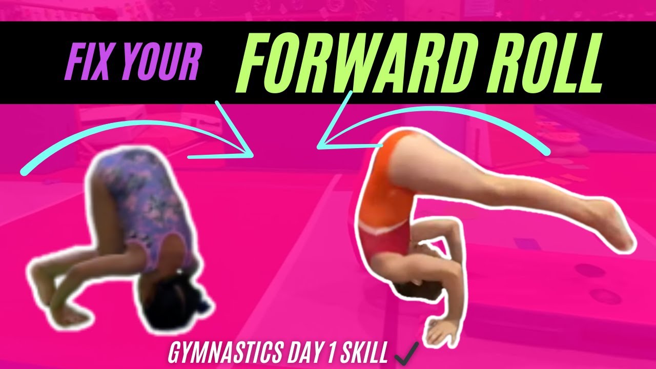 How To Do A Forward Roll Beginner Gymnastics Skill For Kids Youtube