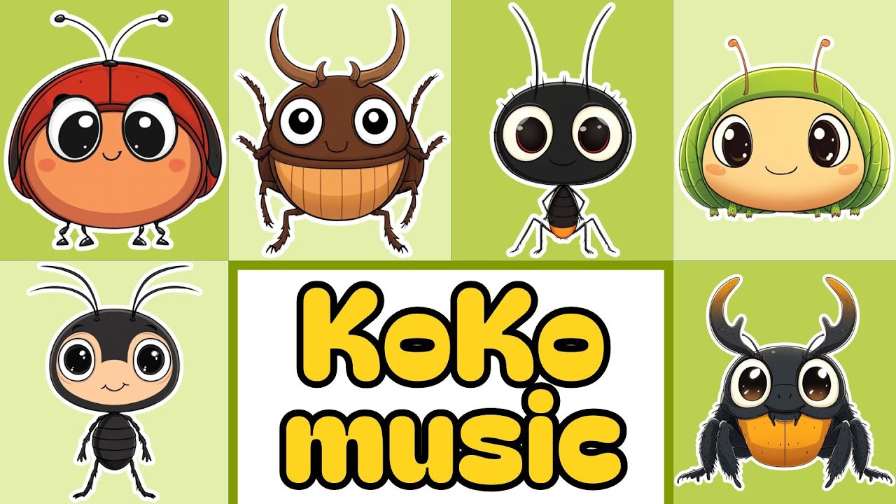 Insects Song For Kids рџћ Koko S Insect Friends Children S Songs