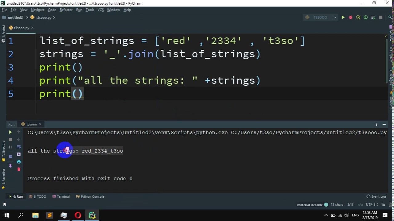 How To Join Or Concatenate N Strings In Python Youtube