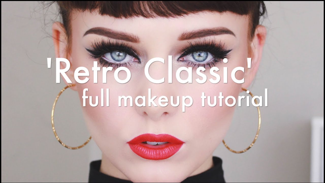 Classic Makeup Look Tutorial Makeupview Co