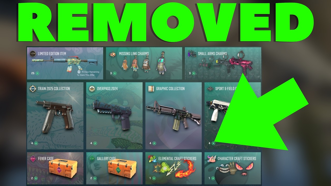 Valve S Removing These Armory Items For Cs2 Investing Youtube