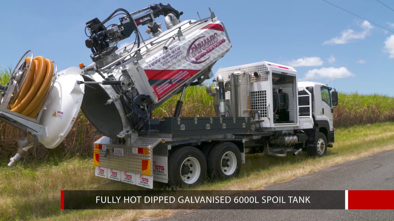 Stg Global Hydro Excavation Truck Hdv6000 Youtube