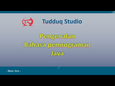 1 Pengenalan Bahasa Pemrograman Java Youtube