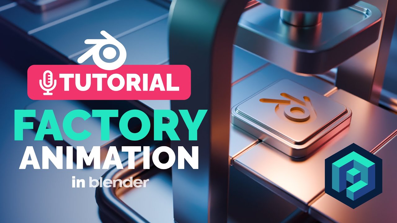 Blender Factory Loop Animation Tutorial Polygon Runway Youtube